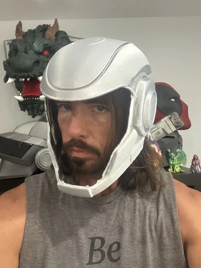 My First Helmet - IronX - Hybrid of Ironman/SpaceX by Timberlake ...