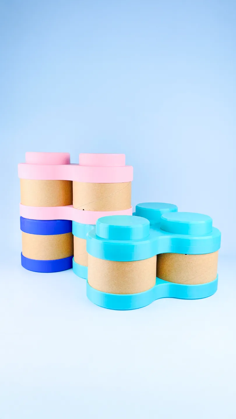 Carboard Giant Brick Container, No Supports! by Valeria Momo & Mattia ...