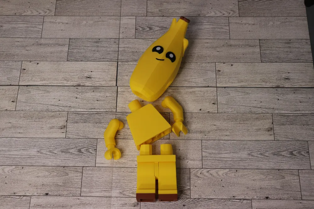 Fortnite Big Brick *Peely* Megafig 500% by Cdun MakerWorld: Download ...