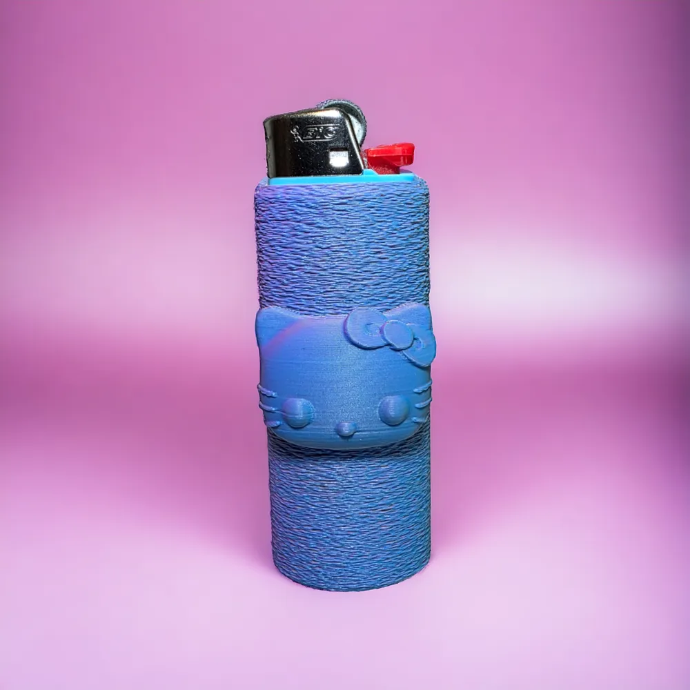 Hello Kitty Bic Sleeve - Free 3D Print Model - MakerWorld