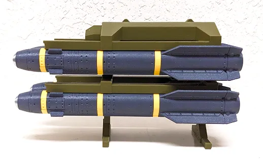 Hellfire Missile Launcher Rack - Free 3D Print Model - MakerWorld