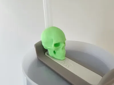 Halloween Skull Straw Topper - Free 3D Print Model - MakerWorld