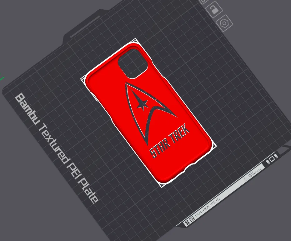 Iphone 11 Pro Max Cover TPU Star Trek logo by alocer - MakerWorld