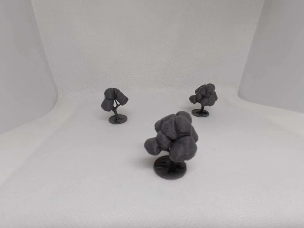 Tree set terrain v2 dnd RPG - Free 3D Print Model - MakerWorld