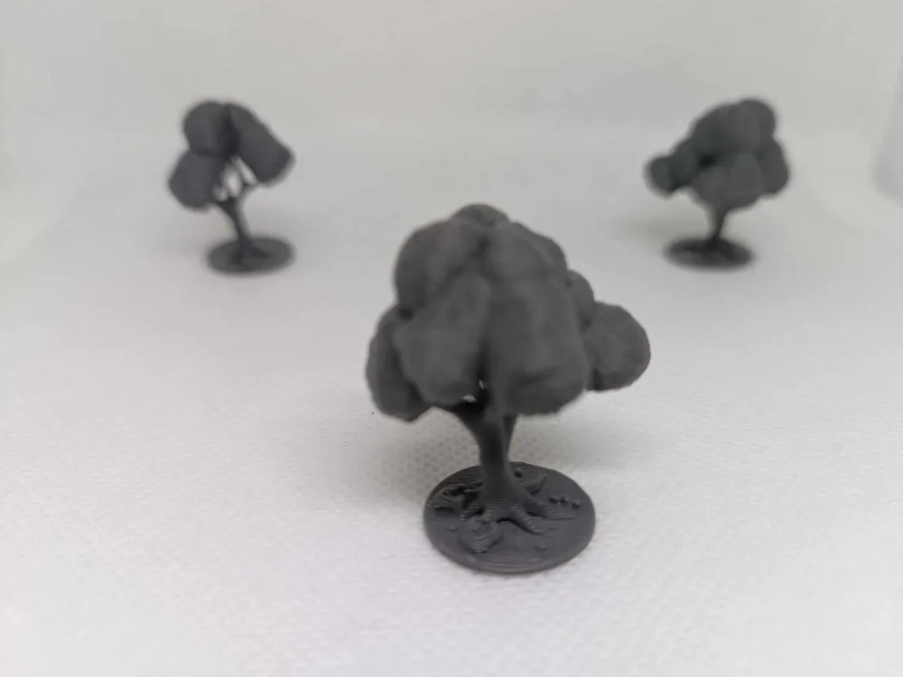 Tree set terrain v2 dnd RPG - Free 3D Print Model - MakerWorld