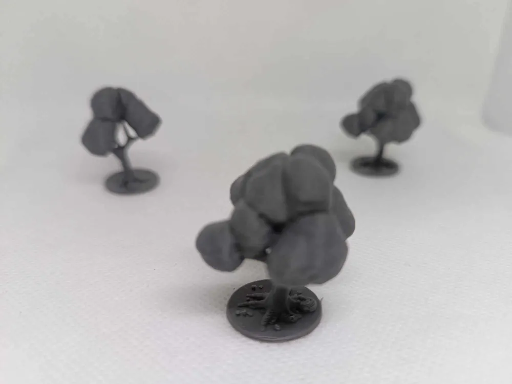 Tree set terrain v2 dnd RPG - Free 3D Print Model - MakerWorld