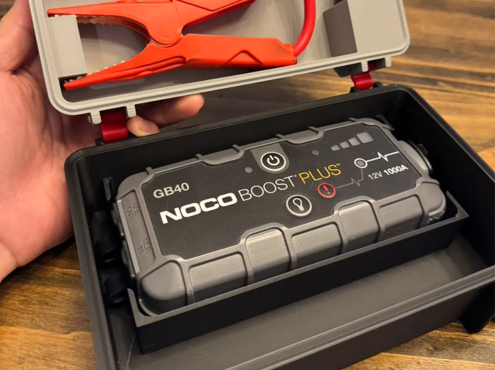 NOCO GB20 and GB40 hard carrying case - Free 3D Print Model - MakerWorld