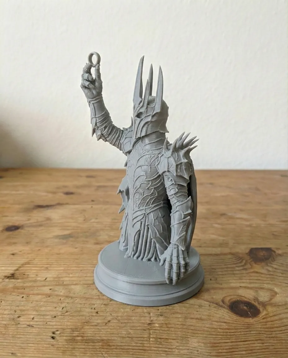 Estátua Busto do Lorde Sauron (O Senhor dos Anéis - LOTR) - Modelo ...
