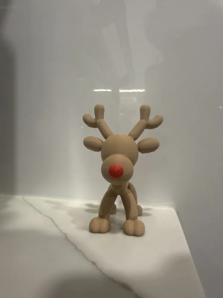 Balloon Reindeer - Free 3D Print Model - MakerWorld