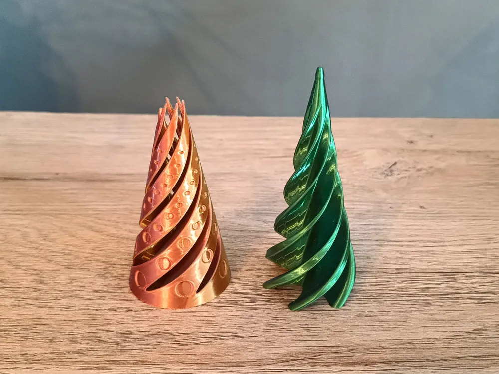 Spiral Vortex Twisted Passthrough CONE Fidget by Jomik3DForge ...