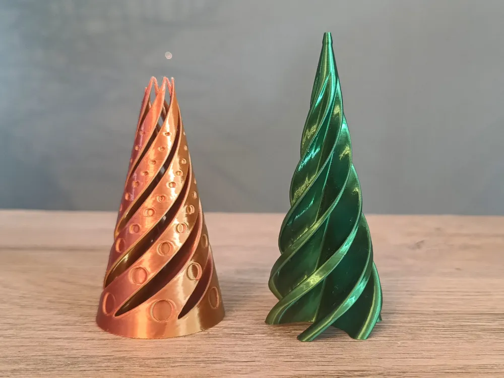 Spiral Vortex Twisted Passthrough CONE Fidget by Jomik3DForge ...