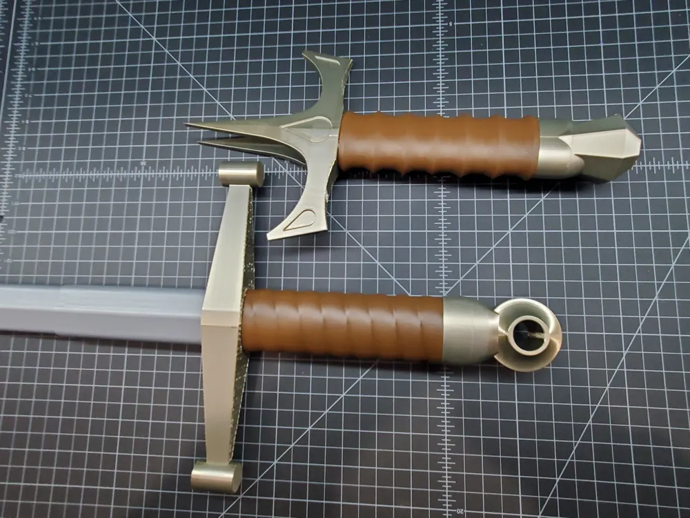 Modular Collapsing Sword(40 combinations!) by Kevin989niveK MakerWorld ...