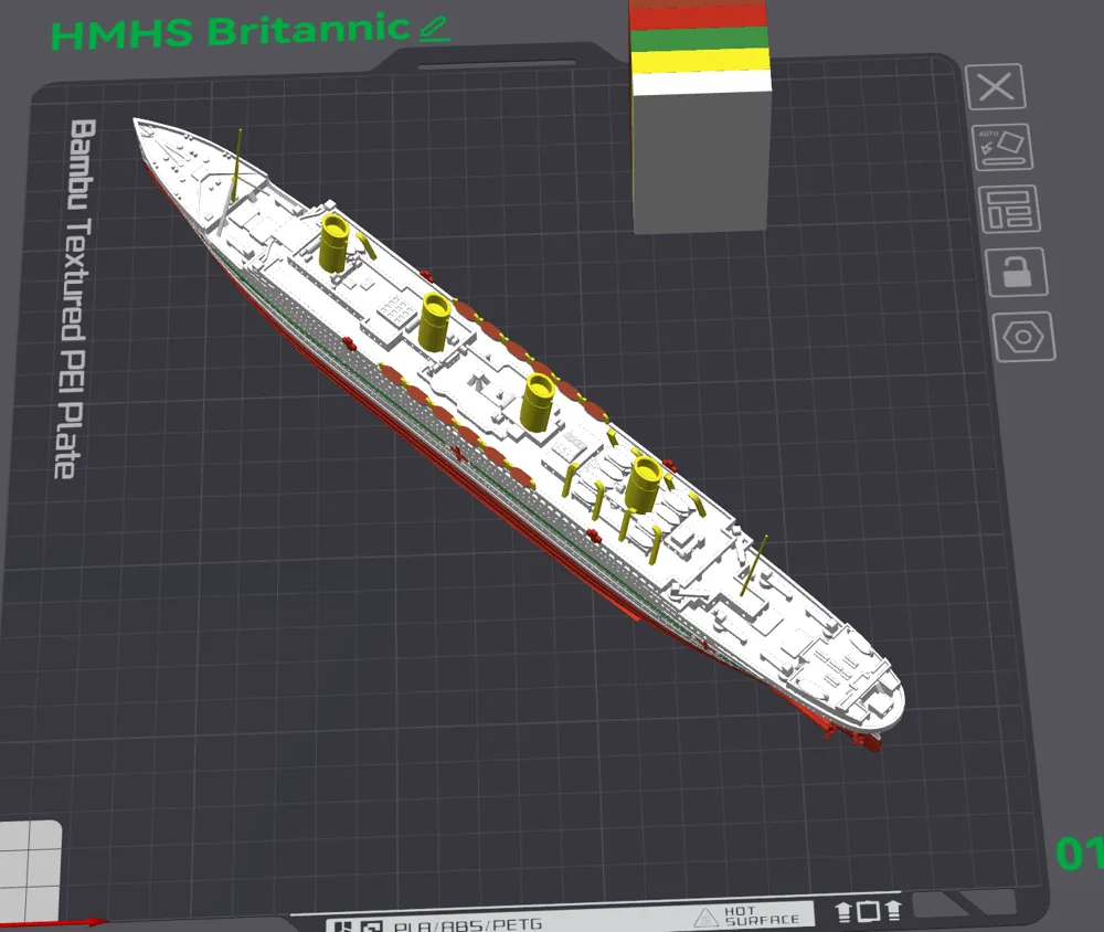 HMHS Britannic Remixed by Armindo MakerWorld: Download Free 3D Models