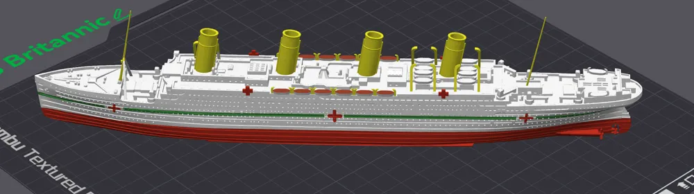 HMHS Britannic Remixed by Armindo MakerWorld: Download Free 3D Models