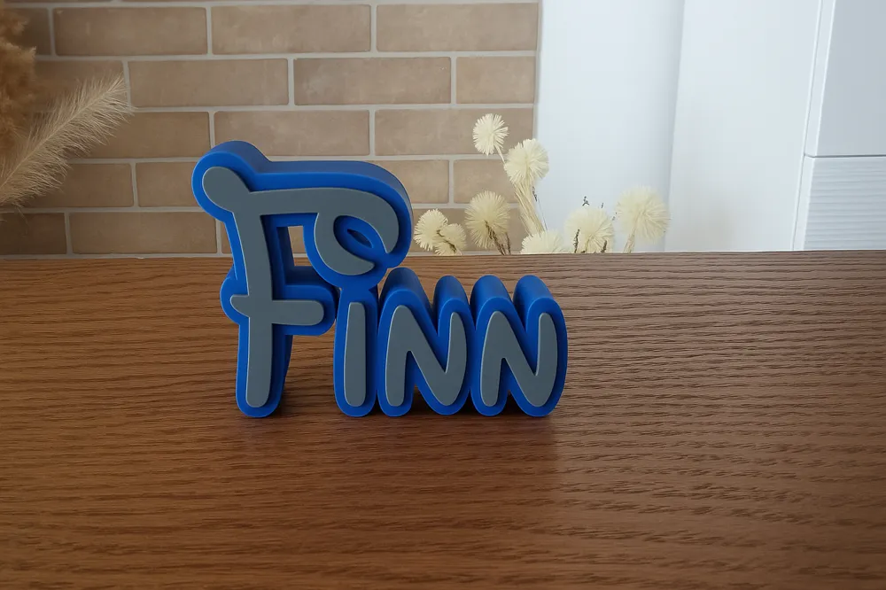 Finn Disney Name Sign Decorate Room child Birthday by Fabbiotto ...
