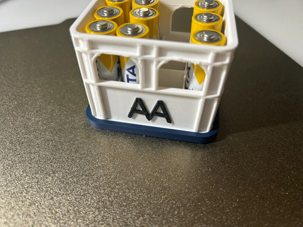 Battery Storage Beer Crate by DJ Dave MakerWorld: Download Free 3D Models