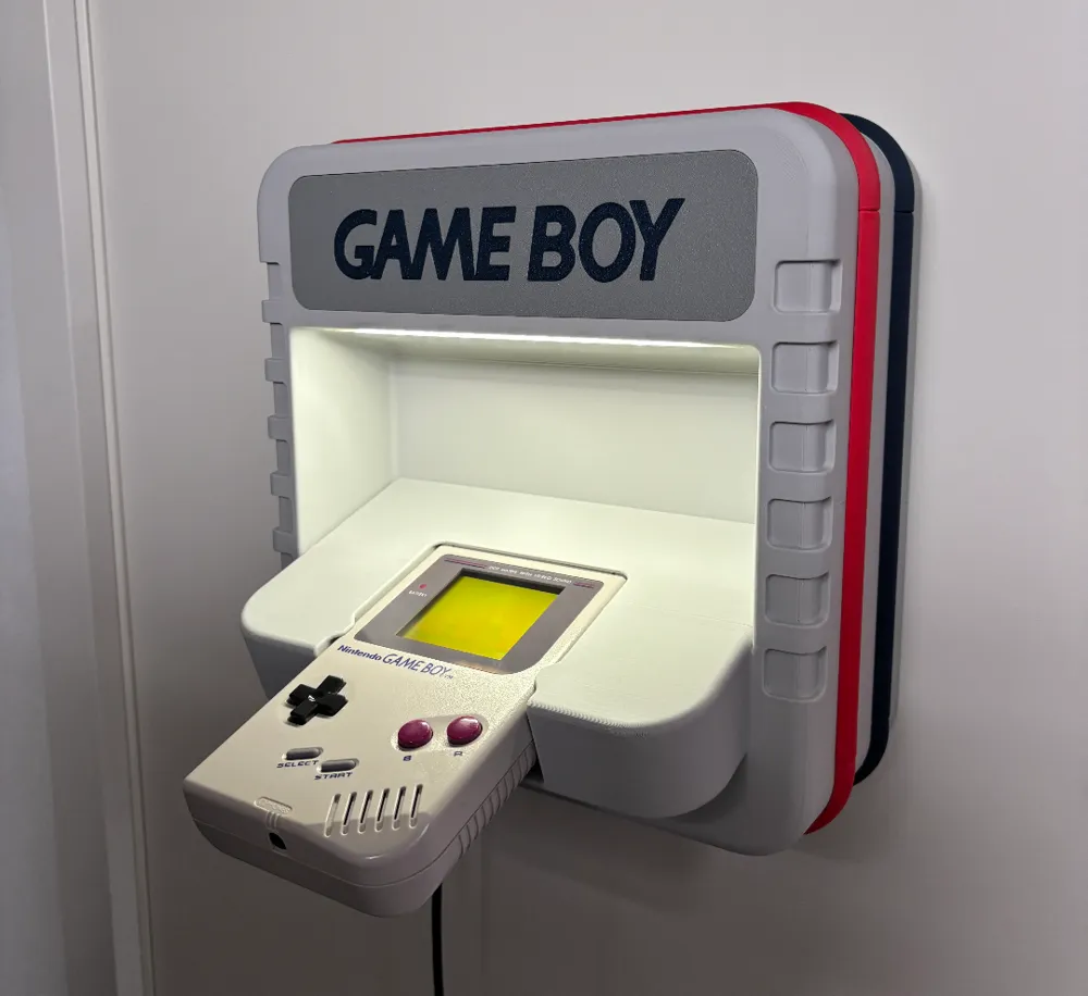 M92V inspired Nintendo Gameboy DMG Kiosk - Free 3D Print Model - MakerWorld