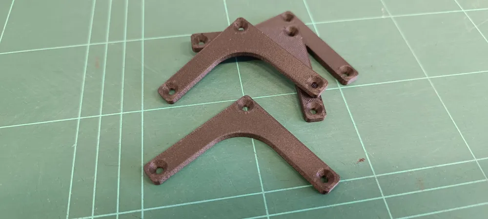Anti-Slip Brackets for Bambu Lab P2S - Free 3D Print Model - MakerWorld