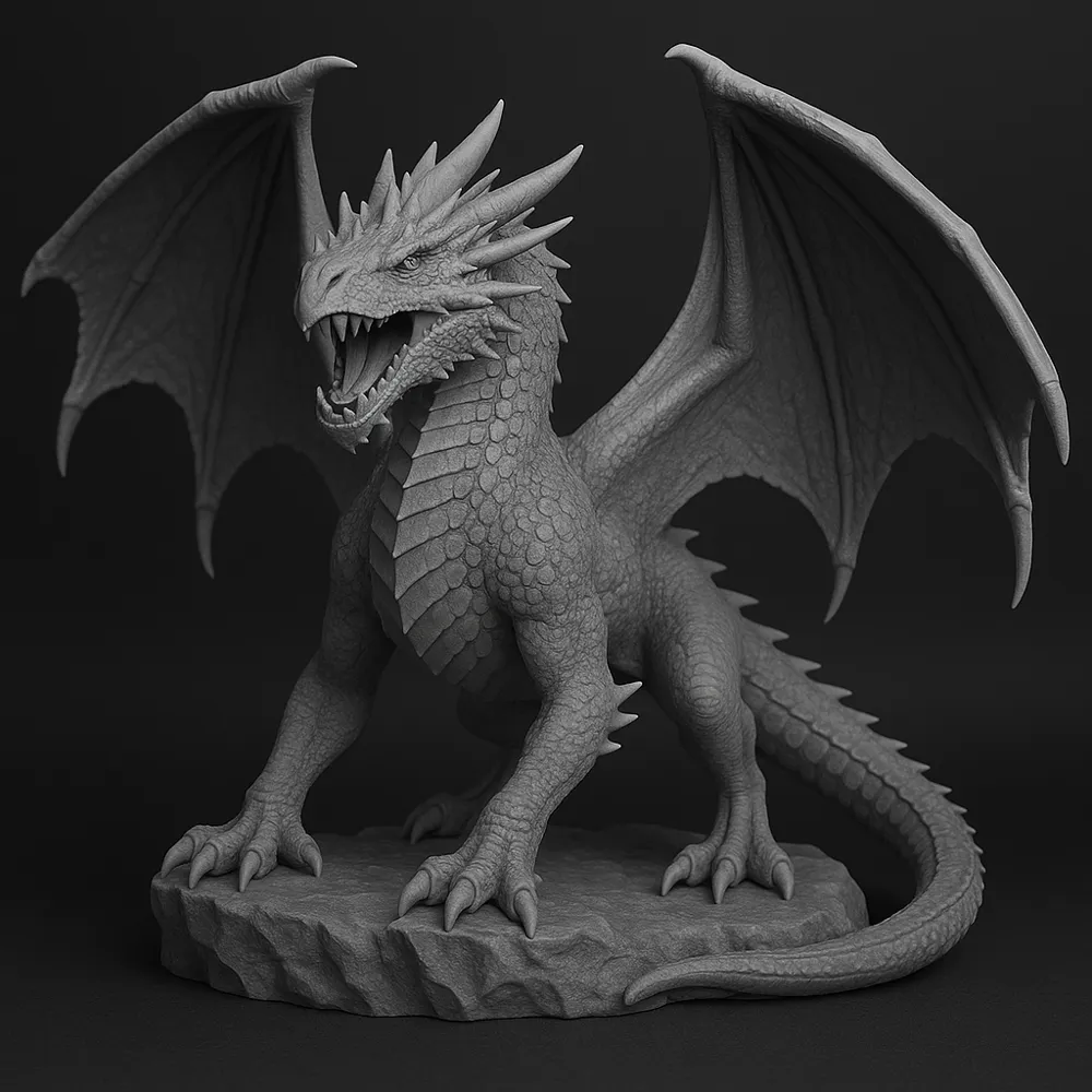 Dragão por Daniel MakerWorld: Baixe modelos 3D gratuitos