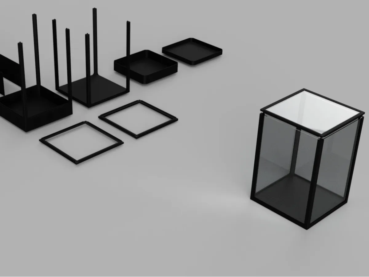 Terrarium for Jumping Spiders - Free 3D Print Model - MakerWorld