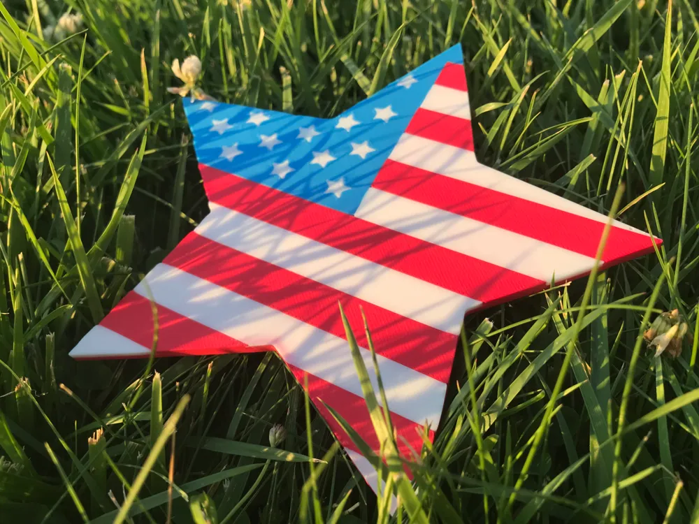 USA Star by PrintedByJohn MakerWorld: Download Free 3D Models