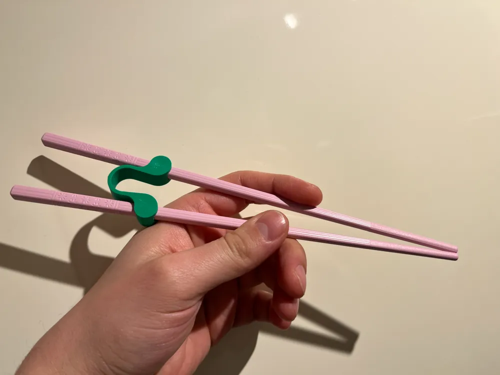 Chopstick Helper - Refreshed Design - Free 3D Print Model - MakerWorld