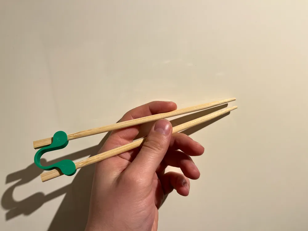 Chopstick Helper - Refreshed Design - Free 3D Print Model - MakerWorld