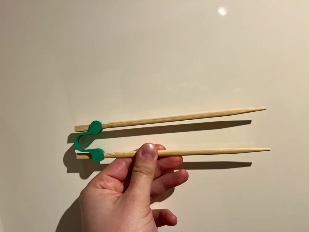 Chopstick Helper - Refreshed Design - Free 3D Print Model - MakerWorld