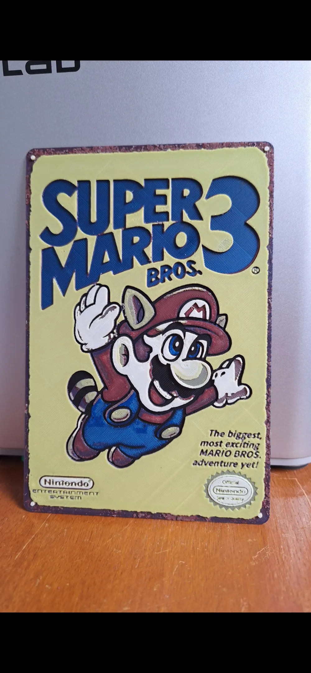 Retro Power-Up – Super Mario Bros. 3 hueforge by Infectus MakerWorld ...