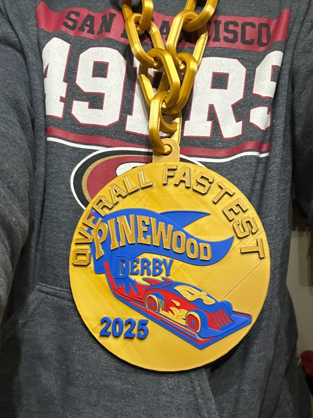 Customizable Pinewood Derby Overall Fastest Logo by Hamilton’s Custom ...