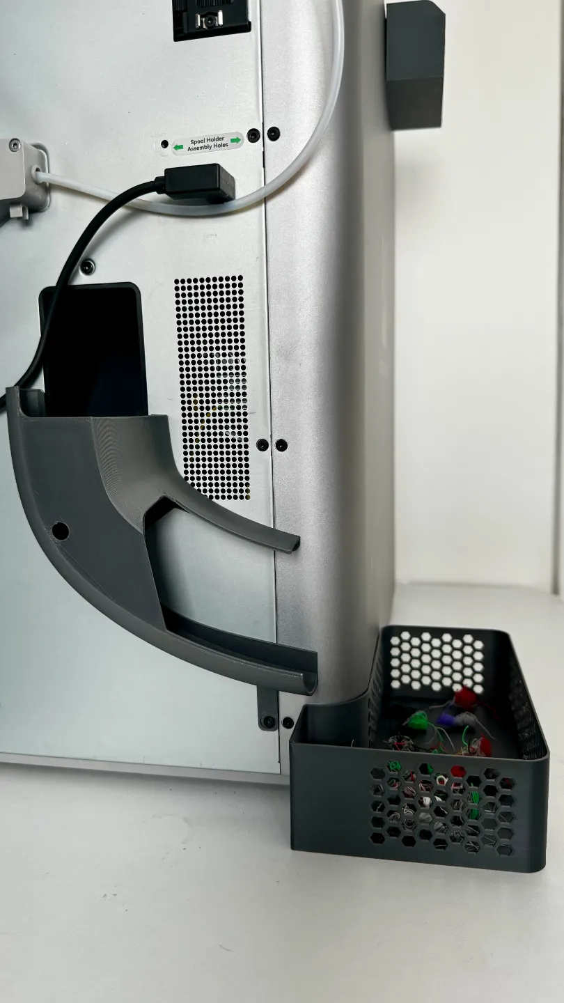 Poop chute Slide X1C P1 Series Waste Bin / zilo2 - Free 3D Print Model ...