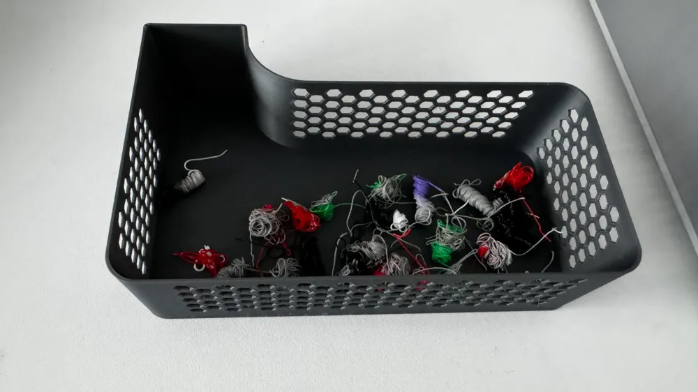 Poop chute Slide X1C P1 Series Waste Bin / zilo2 - Free 3D Print Model ...