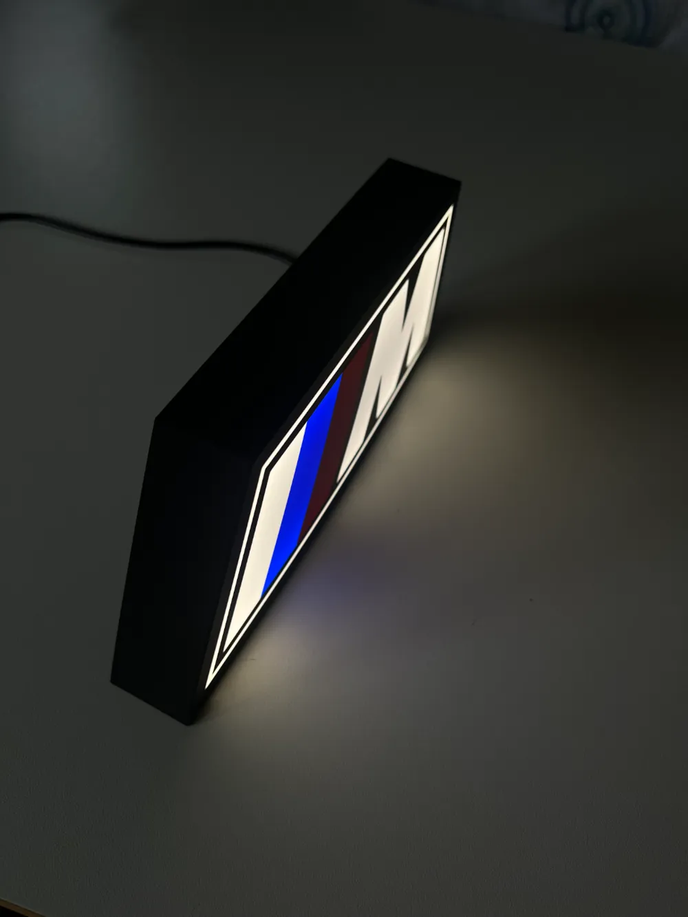 Motorsport Light Box Led Lamp lightbox BMW by Barbaro Lab 3D - MakerWorld