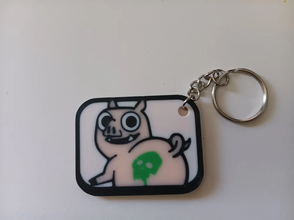 Twerking Pig Emote from Clash Royale - Free 3D Print Model - MakerWorld