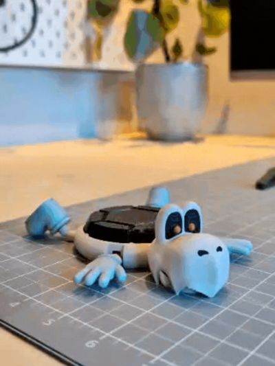 Super Mario Dry Bones Koopa Troopa coaster (NoAMS) by Super_Laserkatz ...