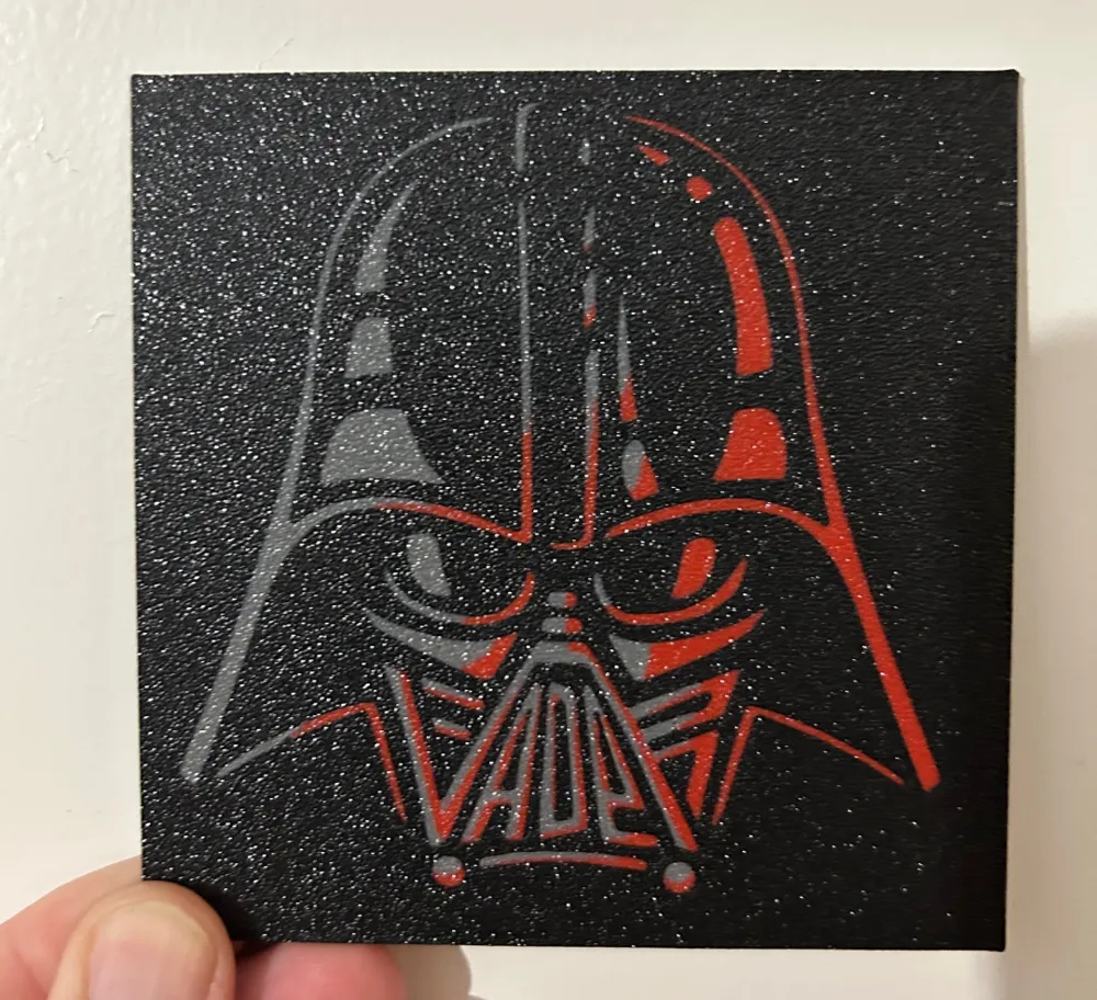 VADER LETTER by samfantaisy MakerWorld: Download Free 3D Models