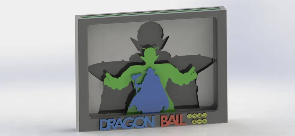 DRAGON BALL BOX - PICCOLO (multicolor and no-multicolor box) by ...