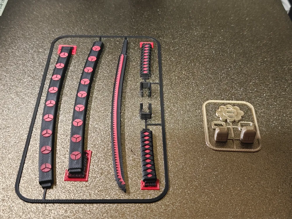 Miniature Roronoa Zoro's Black Blade Shusui by hwch19 MakerWorld ...