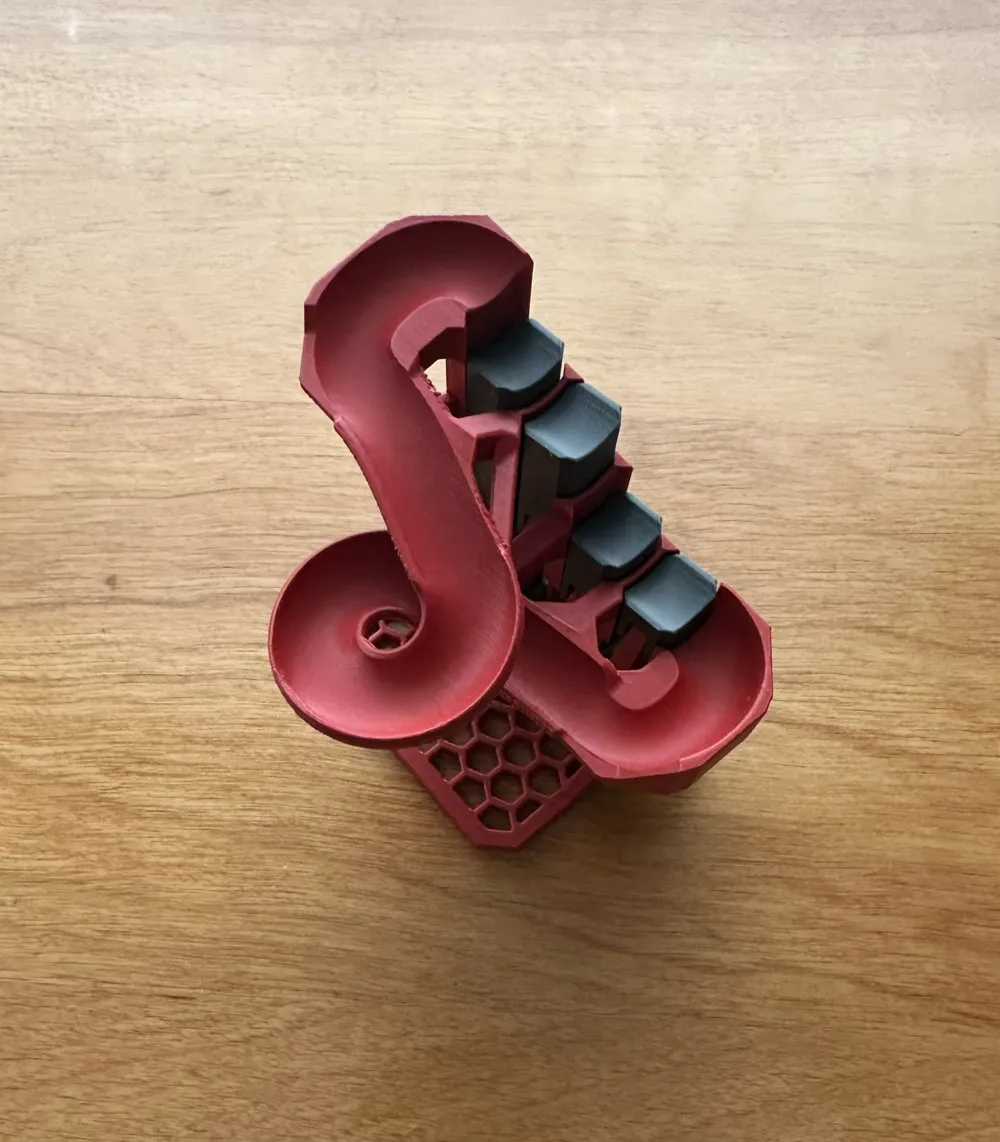 Print-in-Place Staircase Automaton Marble Run - Free 3D Print Model ...