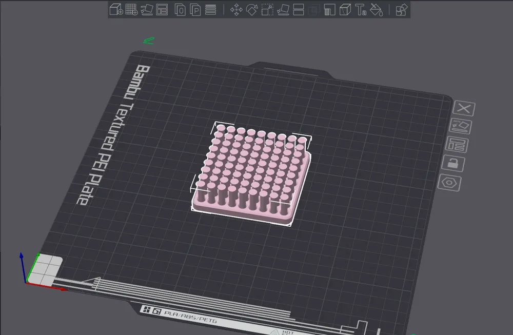 Small Fidget Pin Pression Board Remixed by jblaz - MakerWorld