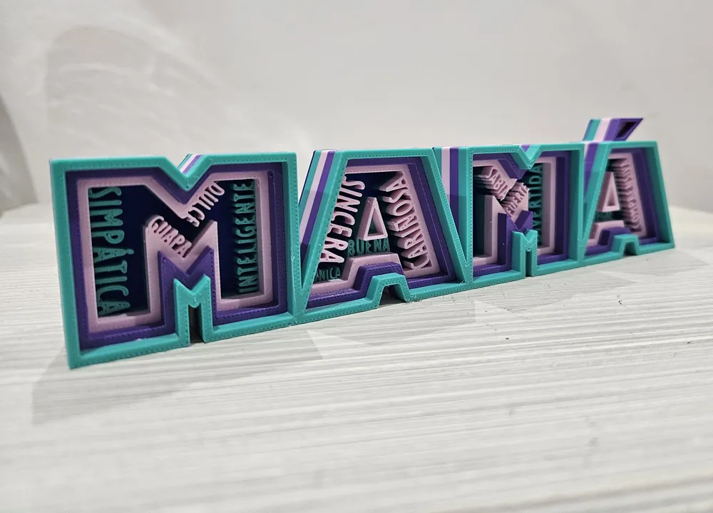 Mother's Day (Mom) - Free 3D Print Model - MakerWorld