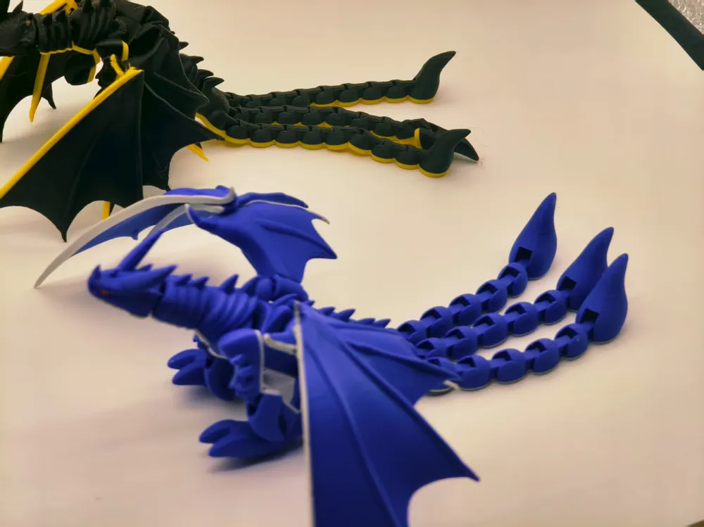 How to Train Your Dragon Scorpion Dragon, no supports, A1 mini ...