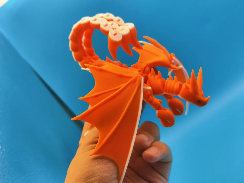 How to Train Your Dragon Scorpion Dragon, no supports, A1 mini ...