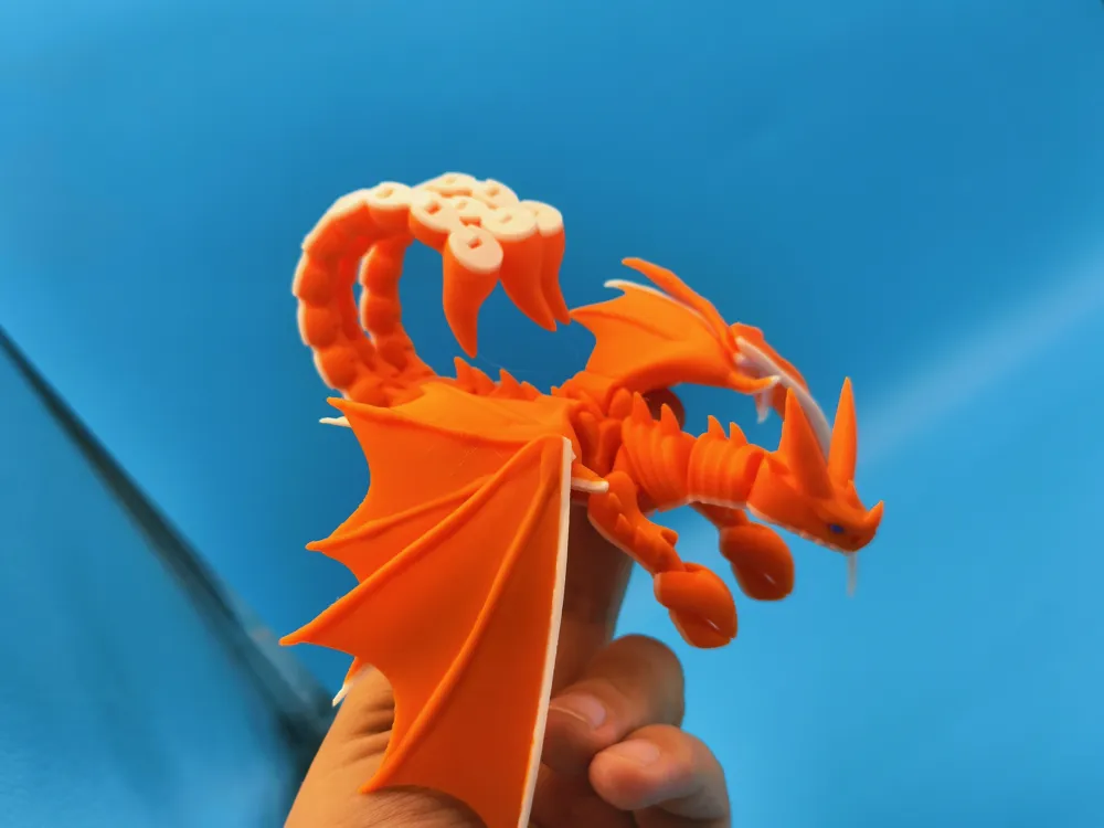 How to Train Your Dragon Scorpion Dragon, no supports, A1 mini ...