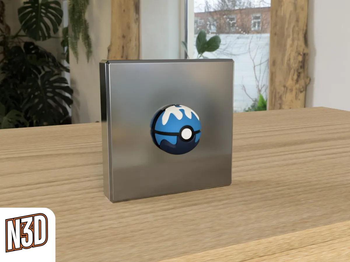 N3D Magnet - Dive Ball - Free 3D Print Model - MakerWorld