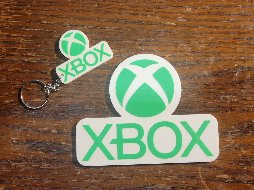 Xbox 2019 Logo Magnet/Decal and Keychain Faceup by phillipjfry - MakerWorld