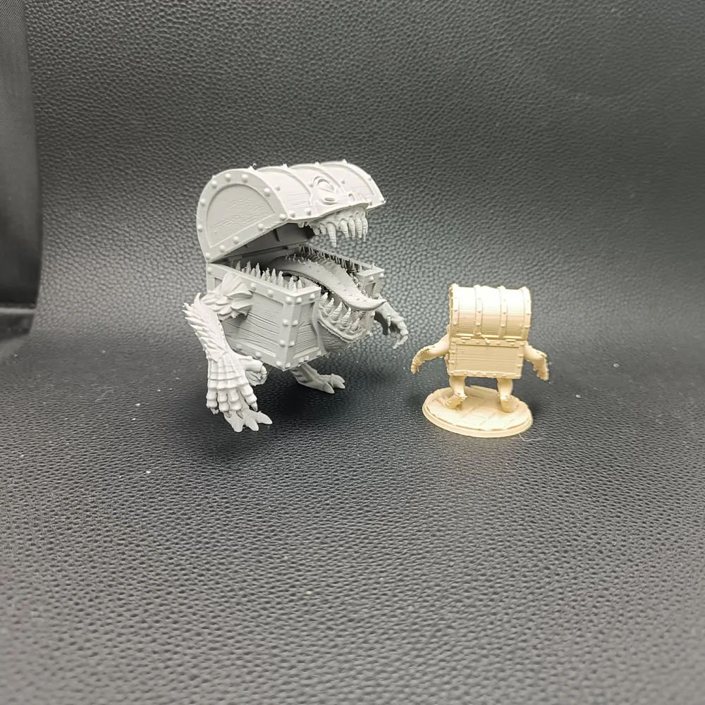 D&D Mimic DnD Monster Miniature - RPG TTRPG - Free 3D Print Model ...