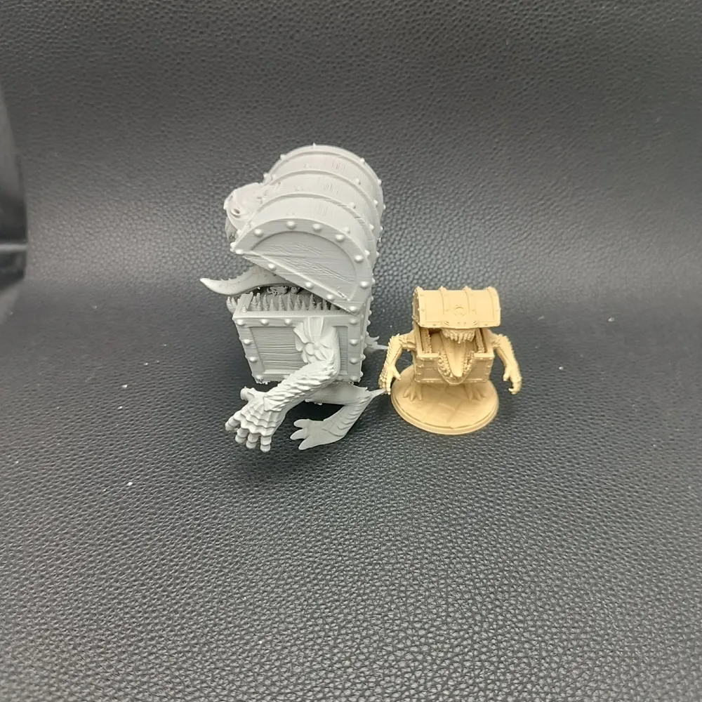 D&D Mimic DnD Monster Miniature - RPG TTRPG - Free 3D Print Model ...
