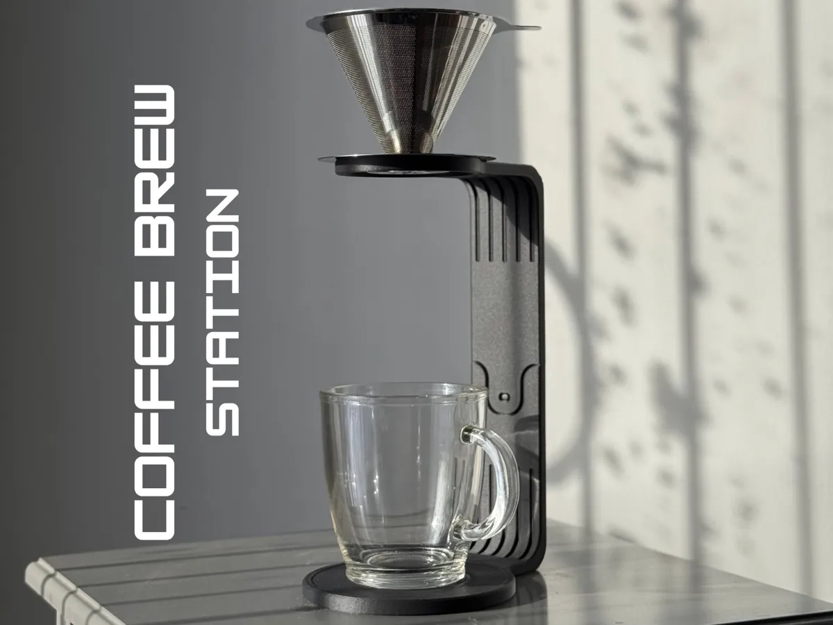 coffee brew station - Free 3D Print Model - MakerWorld