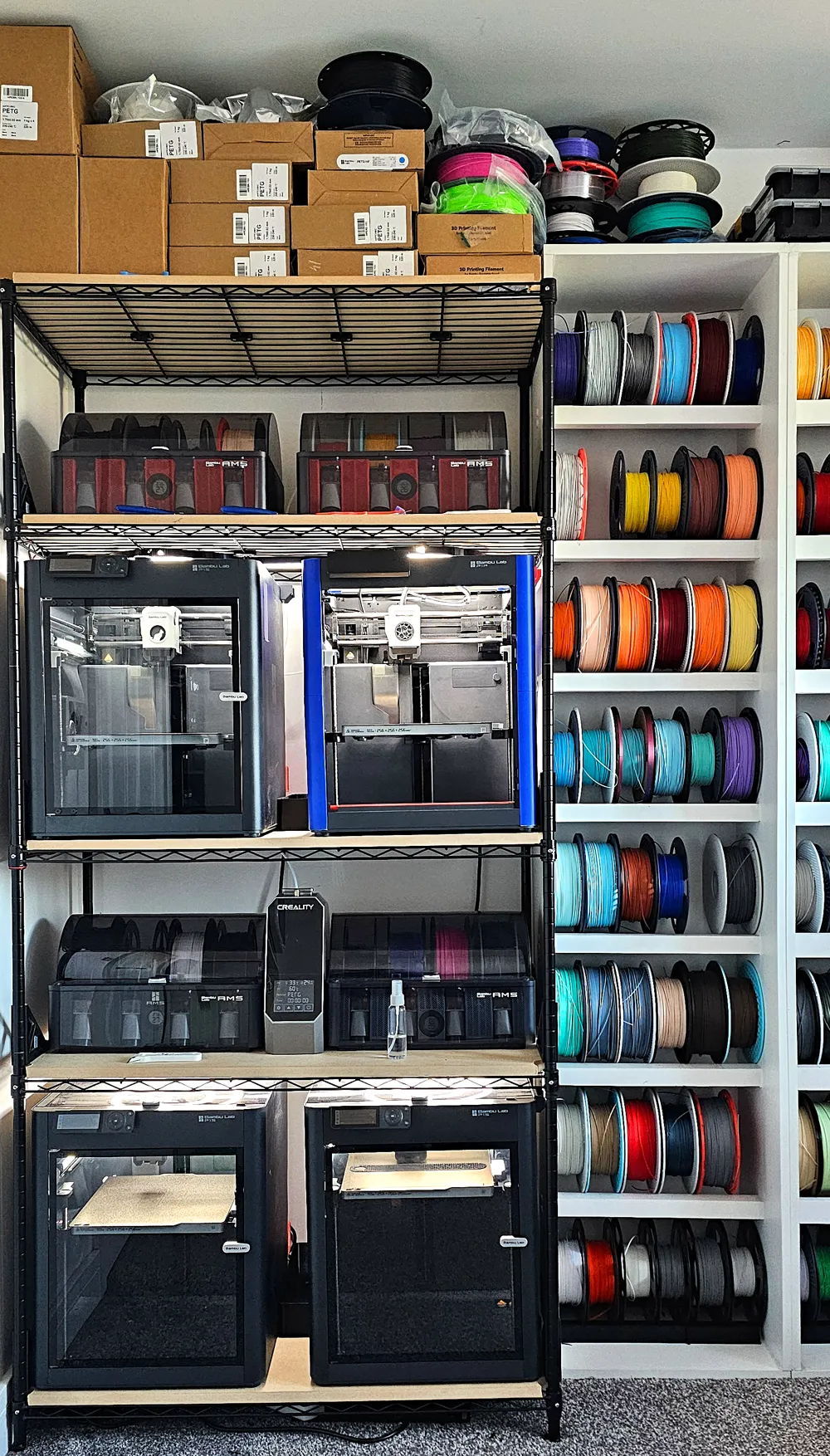 Reinforced Wire-Rack 3D Printer Tower - Free 3D Print Model - MakerWorld